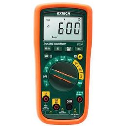 Extech EX350 Hand-Multimeter kalibriert (DAkkS-akkreditiertes Labor) digital CAT III 600 V Anzeige (Counts): 4000