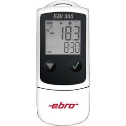 EBRO 1340-6330-D EBI 300 Temperatur-Datenlogger kalibriert (DAkkS-akkreditiertes Labor) Messgröße Temperatur -30 bis 70 °C