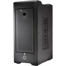 SANDISK PROFESSIONAL G-Raid Shuttle 8 144 TB Externe Festplatte 8.9 cm (3.5 Zoll) USB 3.2 Gen 2 (USB 3.1), Thunderbolt 3 Schwarz SDPH48H-144T-MBAAB