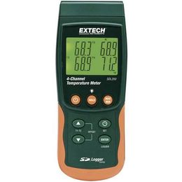 Extech SDL200 Temperatur-Messgerät -199 - +1700 °C Fühler-Typ K, J, T, E, R, S, Pt100 Datenlogger-Funktion
