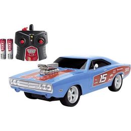 Jadatoys JADA TOYS 251106010 RC Dodge Charger 1970 1:16 RC Modellauto Elektro Straßenmodell inkl. Batterien