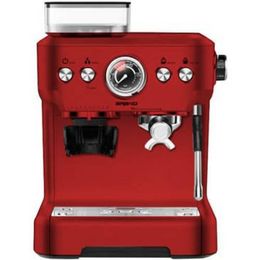 TRISA Barista Plus Espressomaschine Rot 2300 W mit Mahlwerk