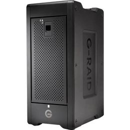 SANDISK PROFESSIONAL G-Raid Shuttle 8 96 TB Externe Festplatte 8.9 cm (3.5 Zoll) USB 3.2 Gen 2 (USB 3.1), Thunderbolt 3 Schwarz SDPH48H-096T-MBAAB