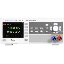 Rohde & Schwarz Rohde & Schwarz NGA141 Labornetzgerät, einstellbar 100 V (max.) 2 A (max.) 40 W programmierbar, fernsteuerbar Anzahl Ausgänge 1 x