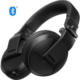 Pioneer DJ HDJ-X5BT DJ Over Ear Kopfhörer Bluetooth®, kabelgebunden Schwarz Faltbar, Headset, Batterieladeanzeige