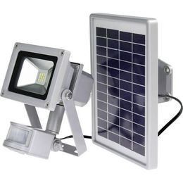 AS Schwabe 46978 Solar-Spot mit Bewegungsmelder 10 W Neutralweiß Grau