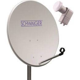 Schwaiger SPI993011 SAT-Anlage ohne Receiver Teilnehmer-Anzahl: 2 80 cm