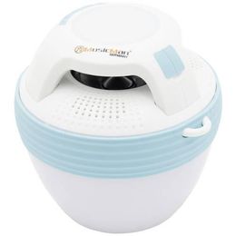 Music Man BT-X60 Bluetooth® Lautsprecher Freisprechfunktion, Outdoor, spritzwassergeschützt, staubfest, tragbar, wasserdicht Blau-Weiß