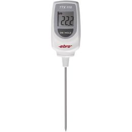 EBRO TTX 110 Einstichthermometer (HACCP) kalibriert (ISO) Messbereich Temperatur -50 bis 350 °C Fühler-Typ T HACCP-konform