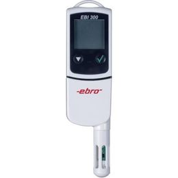 EBRO 1340-6334-D EBI 300 TH Multi-Datenlogger kalibriert (DAkkS-akkreditiertes Labor) Messgröße Luftfeuchtigkeit, Temperatur -30 bis 70 °C 0 bis 100 % rF