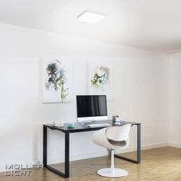 Müller Licht Müller-Licht Milex 20500084 LED-Bad-Deckenleuchte 24 W Warmweiß Weiß