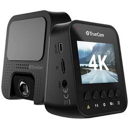 TrueCam H25 Dashcam mit GPS Blickwinkel horizontal max.=50 ° Datenanzeige im Video, G-Sensor, WDR, Schleifenaufzeichnung, Automatischer Start, GPS mit
