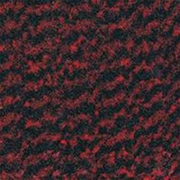 COBA EUROPE Schmutzfangmatte 0.6mx0.9m, schwarz/rot