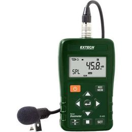 Extech Schallpegel-Messgerät kalibriert (ISO) Datenlogger SL400 30 - 143 dB 20 Hz - 8 kHz