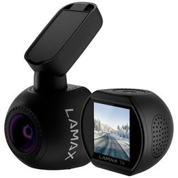 Lamax LMXT4 Dashcam Blickwinkel horizontal max.=140 ° 12 V G-Sensor, Display, Datenanzeige im Video, Automatischer Start, Auffahrwarner, WDR,