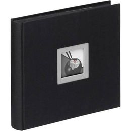 walther+ design FA-209-B Fotoalbum (B x H) 27 cm x 26 cm Schwarz 50 Seiten
