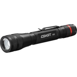 Coast G32 LED Taschenlampe mit Gürtelclip batteriebetrieben 355 lm 65 g