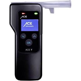 ACE Y Alkoholtester Schwarz 0 bis 5 ‰ inkl. Display