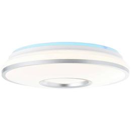 Brilliant G97043/58 Visitation LED-Deckenleuchte LED 24 W Weiß, Silber