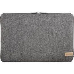 Hama Notebook Hülle Jersey Passend für maximal: 39,6 cm (15,6) Dunkelgrau