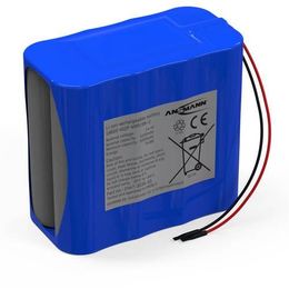 Ansmann 4S2P Akkupack 8x 18650 Kabel Li-Ion 14.4 V 5200 mAh