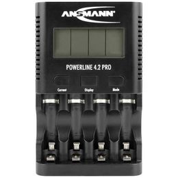 Ansmann Powerline 4.2 Pro Rundzellen-Ladegerät NiCd, NiMH Micro (AAA), Mignon (AA)