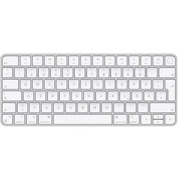 Apple Magic Keyboard Touch ID Bluetooth® Tastatur Deutsch, QWERTZ Weiß Wiederaufladbar