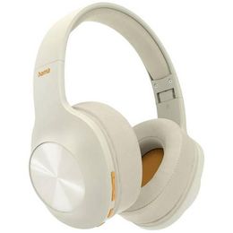 Hama Spirit Calypso HiFi Over Ear Headset Bluetooth® Stereo Beige Faltbar, Headset, Lautstärkeregelung