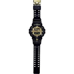 Casio Quarz Armbanduhr GA-710GB-1AER (L x B x H) 57.5 x 53.4 x 18.4 mm Schwarz Gehäusematerial=Harz Material (Armband)=Harz