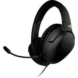 ASUS ROG Strix Go Gaming Over Ear Headset kabelgebunden Stereo Schwarz Mikrofon-Rauschunterdrückung, Noise Cancelling Lautstärkeregelung,