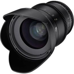 Samyang MF 35 mm T1,5 VDSLR MK2 Sony E 23009 Weitwinkel-Objektiv f/1.5 - 22 35 mm (max)