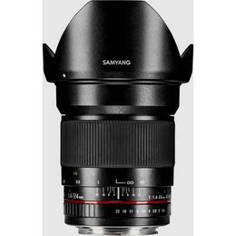 Samyang 21520 21520 Weitwinkel-Objektiv f/1.4 (max) 24 mm