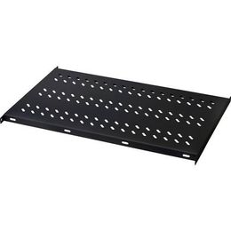 Digitus DN-19 TRAY1-1000-ECB 19 Zoll Netzwerkschrank-Geräteboden 1 HE Festeinbau Geeignet für Schranktiefe: 1000 mm Schwarz