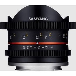Samyang 21915 21915 Fish-Eye-Objektiv f/3.1 (max) 8 mm