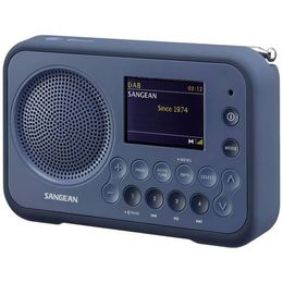 Sangean DPR-76BT Taschenradio DAB+, UKW AUX, Bluetooth® Tastensperre Dunkelblau