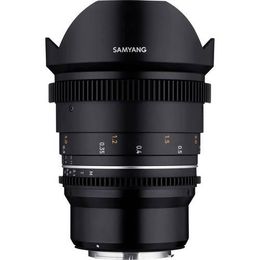 Samyang VDSLR MK2 Canon M 23051 Weitwinkel-Objektiv 14 mm (min)