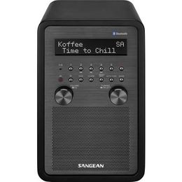 Sangean DDR-60 Tischradio DAB+, DAB, UKW AUX, Bluetooth®, NFC Inkl. Fernbedienung, Weckfunktion Schwarz