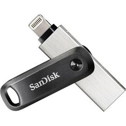 Sandisk iXpand™ Flash Drive Go USB-Zusatzspeicher Smartphone/Tablet Schwarz, Silber 128 GB USB 3.2 Gen 1 (USB 3.0), Apple Lightning