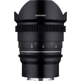 Samyang VDSLR MK2 Sony E 23048 Weitwinkel-Objektiv 14 mm (min)