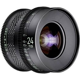 Samyang XEEN CF Cinema 24 mm T1,5 Canon EF 22845 Weitwinkel-Objektiv f/1.5 - 22 24 mm (max)