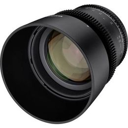 Samyang MF 85 mm T1,5 VDSLR MK2 Sony E 23021 Tele-Objektiv f/1.5 - 22 85 mm (max)