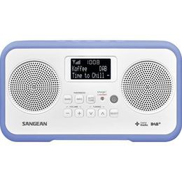 Sangean DPR-77 Tischradio DAB+, DAB, UKW Tastensperre Blau