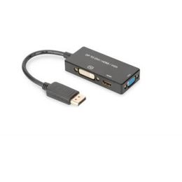 Digitus AV Konverter AK-340418-002-S [DisplayPort - HDMI, DVI, VGA] 3840 x 2160 Pixel