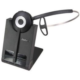 Jabra Pro 930 MS Telefon Over Ear Headset DECT Mono Schwarz Noise Cancelling Mikrofon-Stummschaltung