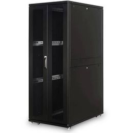 Digitus DN-19 SRV-42U-8/12B 19 Zoll Serverschrank (B x H x T) 800 x 2000 x 1200 mm 42 HE Schwarz (RAL 9005)