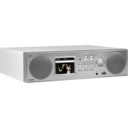 Imperial DABMAN i450 Internet Küchenradio DAB+, UKW, Internet Bluetooth®, AUX, USB, WLAN, Internetradio Silber