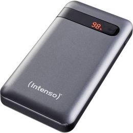 Intenso PD10000 Powerbank 10000 mAh Quick Charge 3.0, Power Delivery 3.0 LiPo Schwarz Statusanzeige