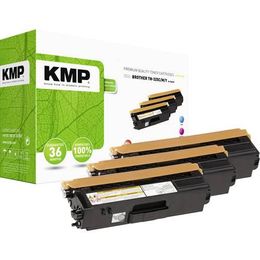 KMP Tonerkassette ersetzt Brother TN-325C, TN-325M, TN-325Y, TN325C, TN325M, TN325Y Kompatibel Cyan, Magenta, Gelb 3500 Seiten B-T38 CMY