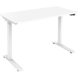 Digitus Sitz-/Steh-Schreibtisch DA-90407 Weiß DA-90407 max. Höhe: 123 cm