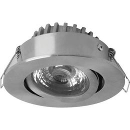 Megaman Rico LED-Bad-Einbauleuchte LED LED fest eingebaut 6.5 W IP44 Edelstahl (gebürstet)